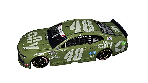 AUTOGRAPHED 2020 Jimmie Johnson #48 Ally PATRIOTIC COCA-COLA 600 CAR (Final Season) Signed Lionel 1/24 Scale Diecast Car with COA (1 of only 1,692 produced)