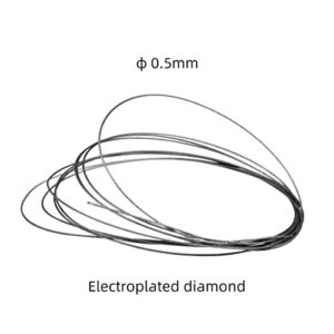 Diamond Wire Saw 0.5 mm 3M Length Rope - Cutting Tile Stone Marble Concrete Granite Ceramics Glass