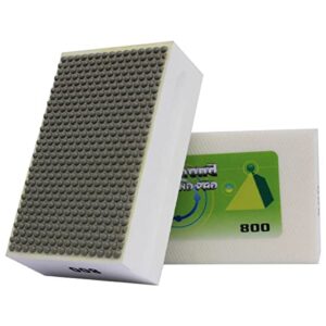 diamond hand polishing pads 800 grit polishing tile stone marble concrete ceramics granite glass 1pcs 800