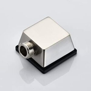 Square Wall Elbow for Hand Held Shower, Stainless