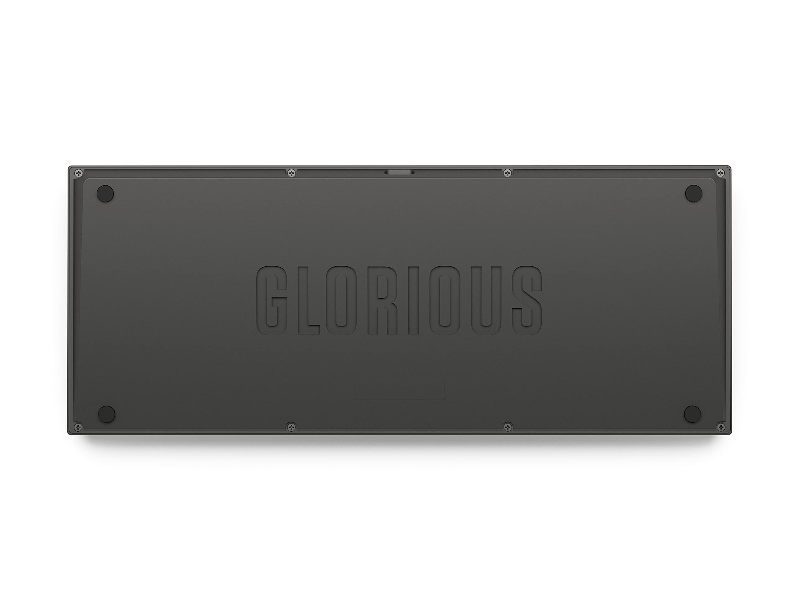 Glorious Gaming GMMK PRO 75% Barebones Black (Frame Only) - Modular Mechanical Gaming Keyboard, TKL Size (75%), 3.3lb Frame, RGB, Fully Customisable, 5-Pin Switch Support