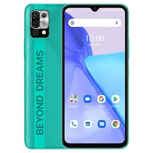 umidigi power 5 unlocked cell phones, 6150mah battery+ 6.53" hd display smartphone with 16mp ai triple camera,128gb dual sim android phone