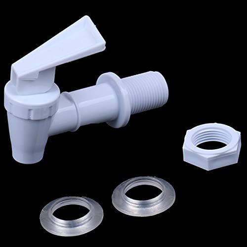 Beer Faucet Kit, Plastic Water Dispenser Tap Thread Dia Bottled Spigot Faucet Bibcocks Pipe Valve 1/4/10Pcs (Color : 4PCS)