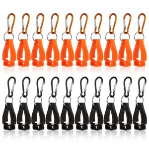 zoeyes 20 pcs glove clips for work, glove belt clips, work safety clip glove keeper, glove holder clip, glove grabber clip holder for belt loop guard worker construction