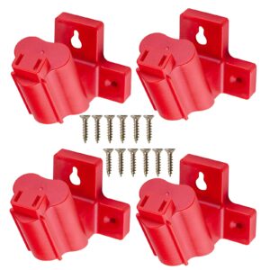 4 packs tool holder mount for milwaukee m12 12v drill tool hanger power tool storage