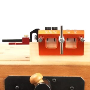 o'skool self centering dowel jig kit drilling guide bushings set 6 inch wood wide capacity doweling jig puncher locator joints tool