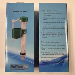 Glacier Bay Water Saver Toilet Tower Fill Valve by NuFlush