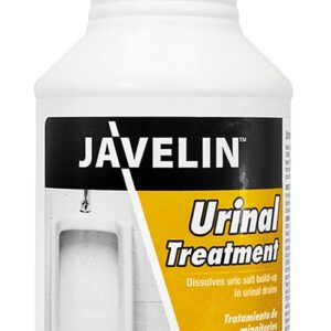 Javelin Urinal Treatment | Dissolves Uric Salt Build Up in Drains, Opens Fully Clogged Urinals | 32 Fl. Oz.