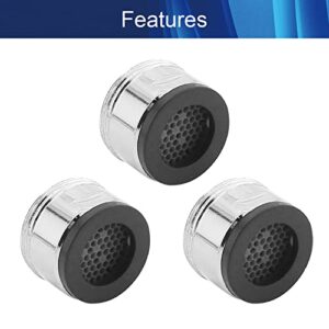 Juvielich 3PCS 20mm Faucet Aerators Faucet Flow Restrictor Replacement Parts Insert Sink Aerator for Bathroom or Kitchen