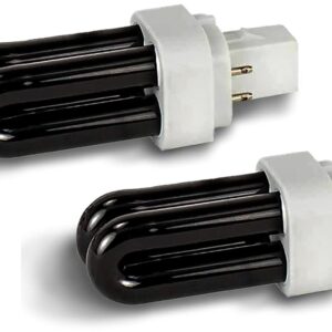 Replacement for Dynatrap 41050 | Light Bulbs for DT1050 | 1/2 Acre, Black Light - 2 Pack"