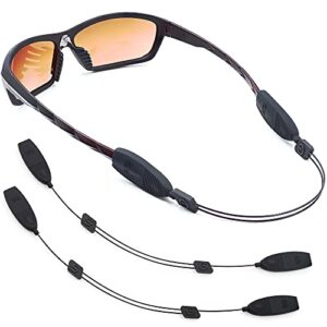 eye glasses string strap holder - no tail glasses strap - adjustable eyeglass strap - wired sunglasses strap for men - 15" glass lanyard for women - 2 cords