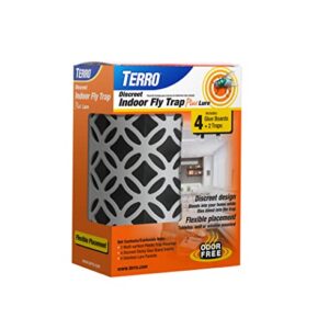 Terro T550 Indoor Fly Trap Plus Lure - Quantity 4