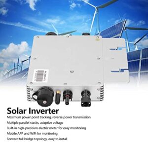 700W Micro Inverter Solar Grid Tie Microinverter IP65 WiFi Control Self Cooling 120/230V Automatic Identification Power Inverters