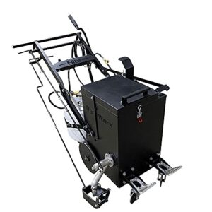 asphalt kingdom crack fill melter applicator: rynoworx ry10ma-elite hot sealant kettle with dispensing shoe