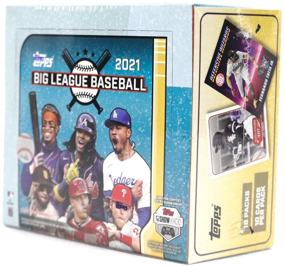 2021 Topps Big League Baseball Hobby Box