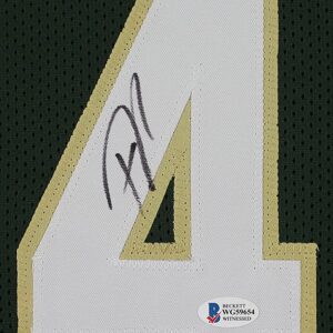 Giannis Antetokounmpo Autographed Green Milwaukee Bucks Jersey - Beautifully Matted and Framed - Hand Signed By Giannis and Certified Authentic by Beckett - Includes Certificate of Authenticity