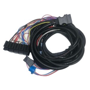 boss snow plow vehicle side 13-pin wiring harness 2008+ 5 relay main truck side msc08001