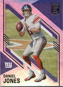 2021 donruss elite #34 daniel jones new york giants official nfl football trading card in raw (nm or better) condition