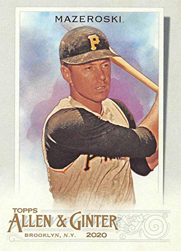 2020 ALLEN AND GINTER #305 BILL MAZEROSKI SP PIRATES BASEBALL MLB