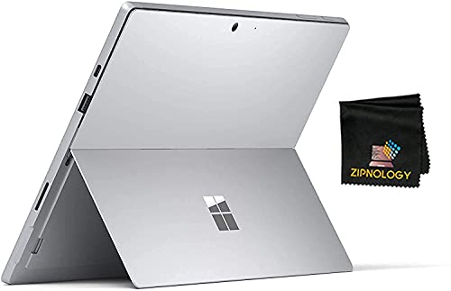 New Microsoft Surface Pro 7 - 12.3" Touchscreen - 10th Gen Intel Core i7-1065G7 - 256 GB SSD - 16 GB RAM - Intel Iris Plus - Windows 10 + Zipnology Screen Cleaning Cloth Bundle - Brown Box (PVT-00001)