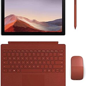 New Microsoft Surface Pro 7 - 12.3" Touchscreen - 10th Gen Intel Core i7-1065G7 - 256 GB SSD - 16 GB RAM - Intel Iris Plus - Windows 10 + Zipnology Screen Cleaning Cloth Bundle - Brown Box (PVT-00001)