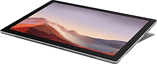 New Microsoft Surface Pro 7 - 12.3" Touchscreen - 10th Gen Intel Core i7-1065G7 - 256 GB SSD - 16 GB RAM - Intel Iris Plus - Windows 10 + Zipnology Screen Cleaning Cloth Bundle - Brown Box (PVT-00001)