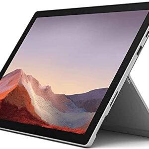 New Microsoft Surface Pro 7 - 12.3" Touchscreen - 10th Gen Intel Core i7-1065G7 - 256 GB SSD - 16 GB RAM - Intel Iris Plus - Windows 10 + Zipnology Screen Cleaning Cloth Bundle - Brown Box (PVT-00001)