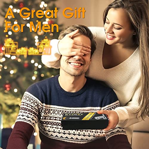 Christmas Gifts Stocking Stuffers for Men Him, Universal Socket Mens Gifts for Dad Boyfriend, Professional 7mm-19mm Socket Set for Multiple Adapters