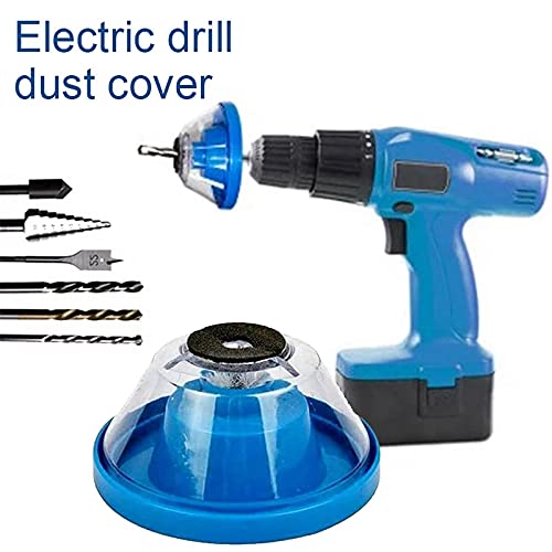 Electric Drill Dust Cover Ash Bowl Must-Have Accessory Dustproof Device Electric Hammer Drill Dust Collector for Home Reusable Drilling Woodworking