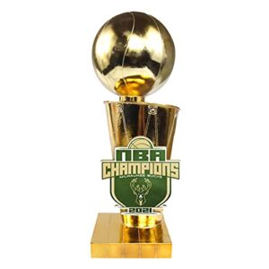 milwaukee bucks 2021 nba champions trophy replica