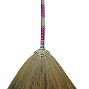 SN SKENNOVA - Asian Handmade Brooms, Sustainable Cleaning Solution (Thai Pink Pastel)