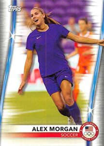 2020 topps us olympics and paralympics team hopefuls #21 alex morgan olympics card