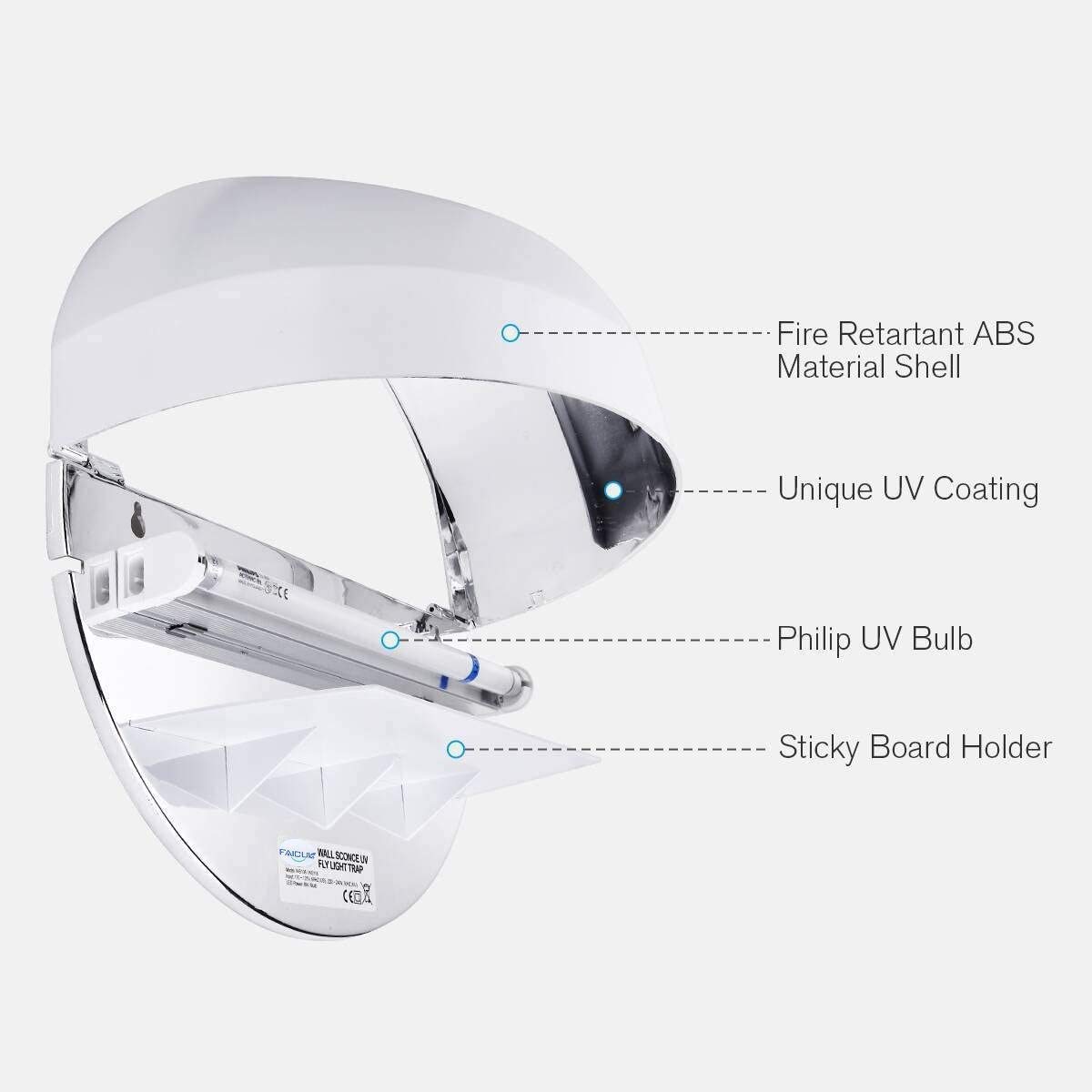 Faicuk ws108 Fly Light and Sticky Boards.