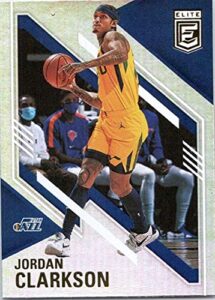 2020-21 donruss elite #68 jordan clarkson jazz basketball nba