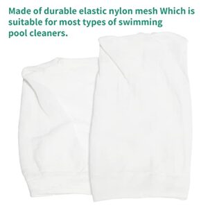 Pool Vacuum Cleaner Micro Filter Bag - Compatible with Water Tech Catfish Max CG Aqua Broom & Other nground or Above Ground Handheld Pool Blasters - 15 Pack (White)