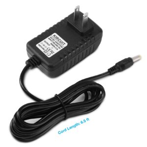 Kircuit 12V AC/DC Adapter Compatible with Honeywell 5500E 7500E HW7500EL HW7000EH Honda Generator Amico Power AG9500E B&S 8000W Elite 30664 030210-2 Craftsman Washer 12Volt Auto Start Battery Charger