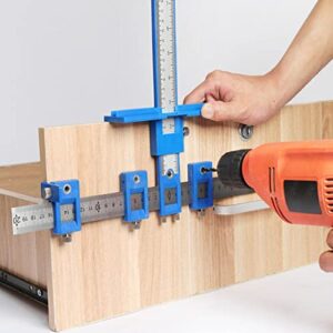 rzjzgz cabinet hardware jig wood drilling dowelling guide punch locator drill guide cabinet template tool for handles and pulls