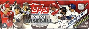 2021 topps mlb baseball factory set (hobby version, 660 cards)