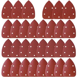 bates- mouse detail sander sandpaper, 30 pcs, 40/80/120/180/240 grits, sanding pads, mouse sander pads, sandpaper assortment, mouse sandpaper, mouse sander sandpaper, palm sander sandpaper