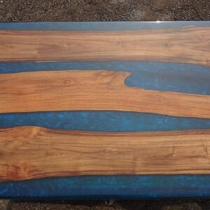 Epoxy Table, Live Edge Wooden Table, Epoxy Resin River Table, Natural Wood,Dining Table, Natural Epoxy Table, Resin Table