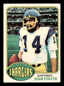 dan fouts card 1976 topps #128