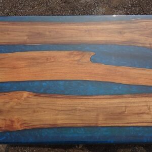 Epoxy Resin River Table, Natural Wood, Epoxy Table, Live Edge Wooden Table, Dining table, Natural Epoxy Table, Resin Table