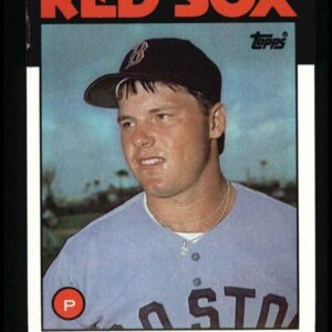 1986 Topps # 661 Roger Clemens Boston Red Sox (Baseball Card) NM/MT Red Sox