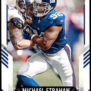 2021 Score # 61 Michael Strahan New York Giants-FB (Football Card) NM/MT Giants-FB Texas Southern