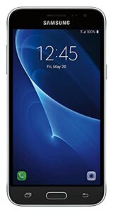 samsung galaxy j3 (2018) j337a 16gb unlocked at&t 4g lte phone w/ 8mp camera - black (renewed)