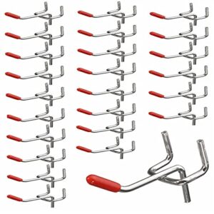 anyufei 25/50 pcs peg board hos wall shelf tool hangers organizer storage display hardware tools (size : 25pcs)