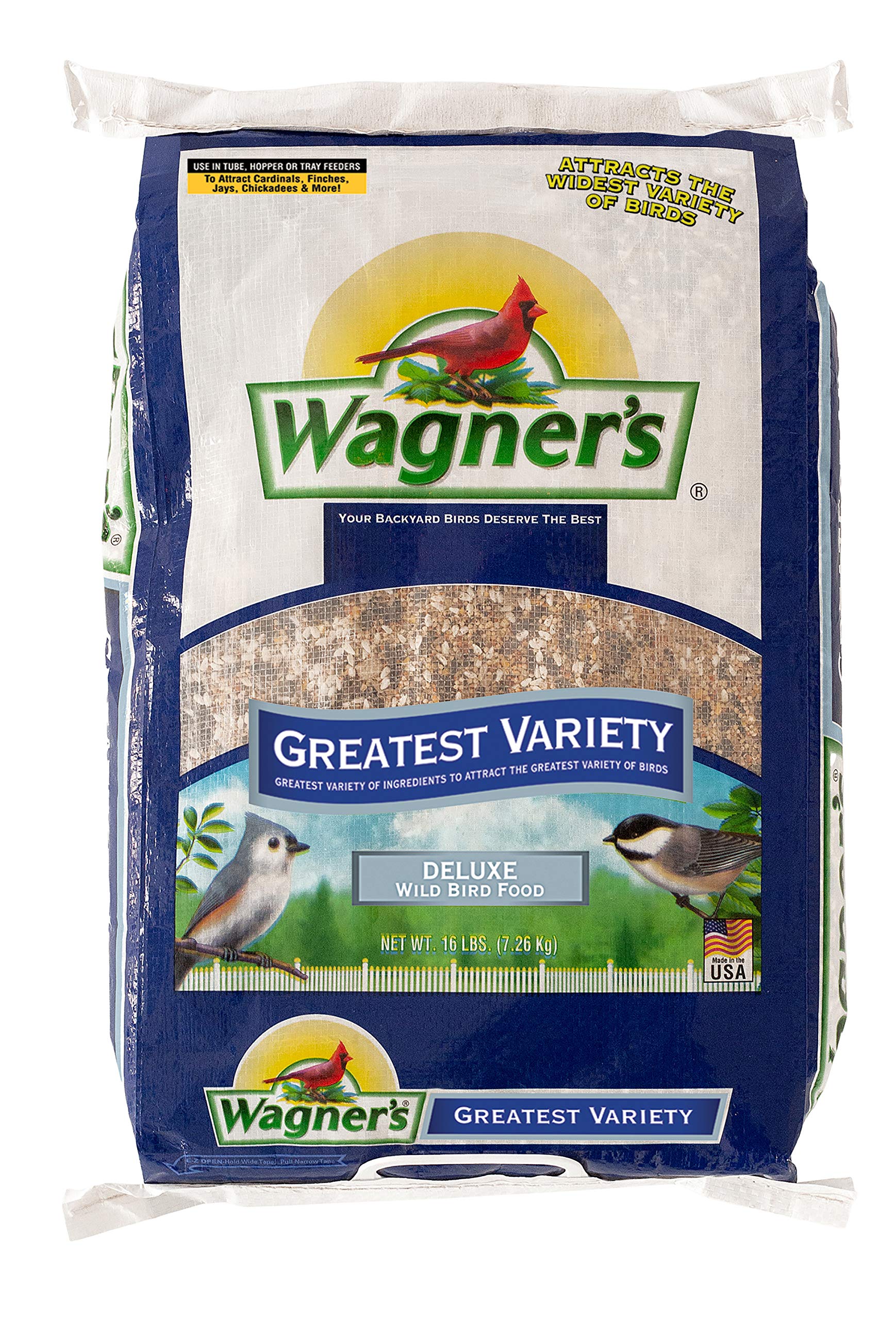 Wagner's Bird Food Variety Bundle - Eastern Regional Wild and Greatest Variety Blends (20 lbs)