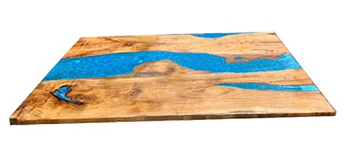 Epoxy Table, Epoxy Resin River Table, Live Edge Wooden Table, Natural Wood, Dining table, Natural Epoxy Table, Resin Table