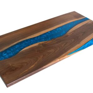 Epoxy Table, Live Edge Wooden Table, Natural Wood,Dining Table, Natural Epoxy Table, Resin Table, Epoxy Resin River Table