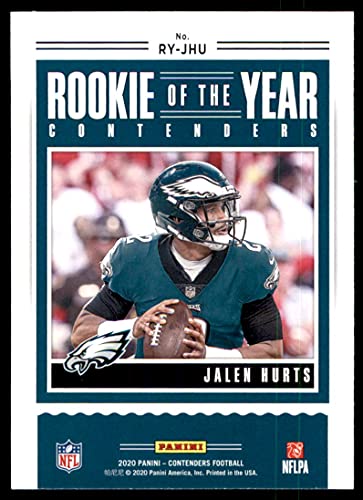 2020 Panini Contenders JALEN HURTS"Rookie of the Year" RC #RY-JHU Mint